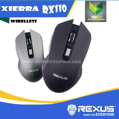 Jual Mouse Gaming / Game Wireless Rexus RX110 / RX-110 RX 110 - RX109 ...