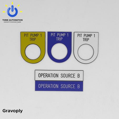 Jual Custom Grafir Nameplate / Label Panel - Murah, Presisi dan cepat ...