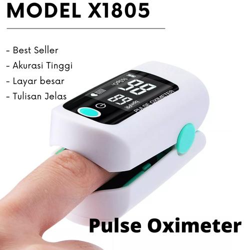 Jual Oksimeter Digital Jari Oximeter Pemantau Pengukur Oksigen Dalam ...