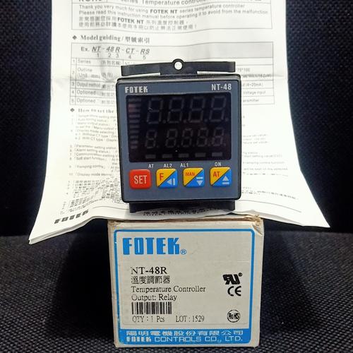 Jual Temperature controller FOTEK NT-48R Output relay 100% original ...