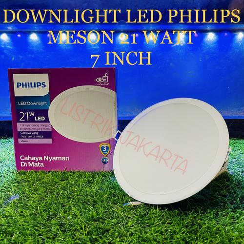Jual LAMPU PHILIPS LED DOWNLIGHT MESON 21 WATT 21W 21WATT 21 W 7 INCH 7 ...