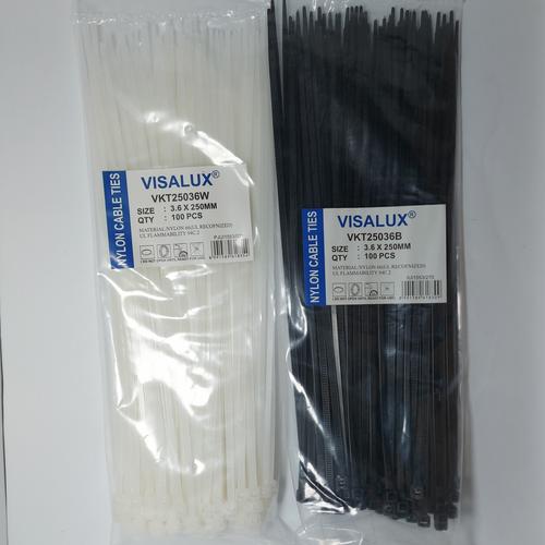 Jual KABEL TIES / KABEL PENGIKAT VISALUX 25 CM PUTIH - Kota Palembang ...