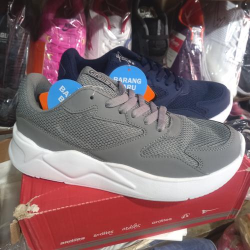 Jual sepatu sneakers wanita abu-abu Ardiles spokat jj original ...