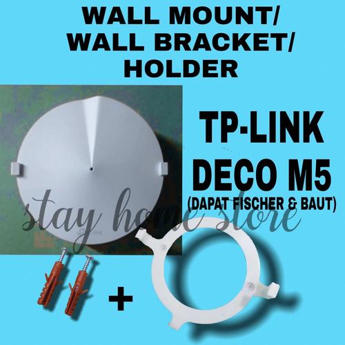 Jual tp link tplink deco M5 wall mount bracket - 1 SET (3PCS) - Jakarta ...