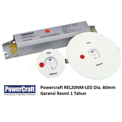 Jual Emergency Lamp Powercraft REL20NM-LED 3W LED NICAD BATTERY 2HRS ...