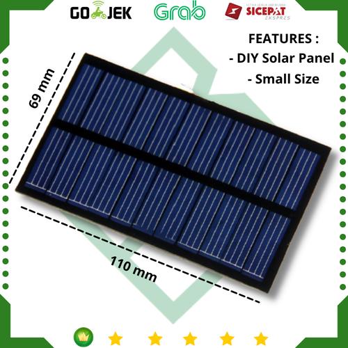 Jual Modul Solar Cell/Solar Panel Surya Mini 5V 1.1W 220mA DIY - 12V 1 ...