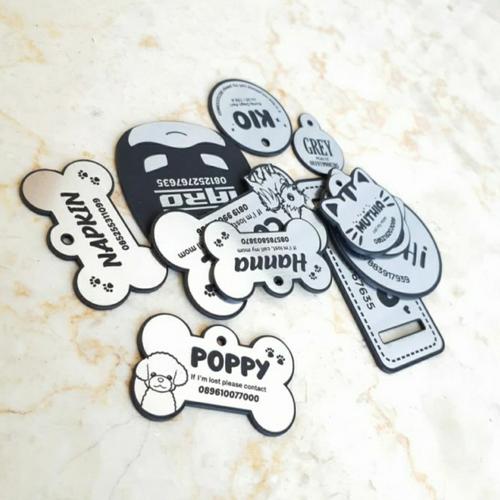 Jual Custom Kalung Nilon & Name Tag Anjing Kucing - Gold, S - Jakarta ...