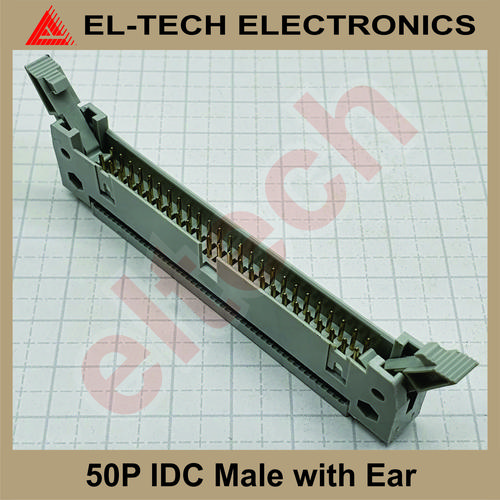 Jual 50 50P 50Pin P Pin IDC Header Socket Male Pasang Ke Kabel Flat ...