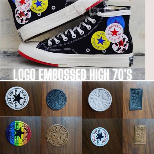 Jual LOGO PATCH BULAT EMBOSSED Converse 70's - Rainbow - Kab. Tangerang ...
