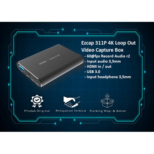 Jual [Hot] Ezcap 311P 4K Loop Out Video Capture Box 1080P 60@fps ...