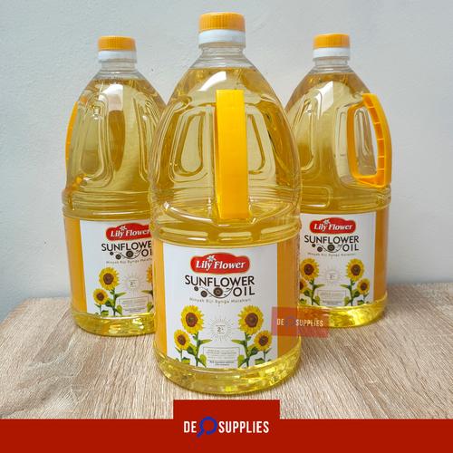 Jual Lily Flower Minyak Sunflower Oil 2L - Sun Flower Biji Bunga ...
