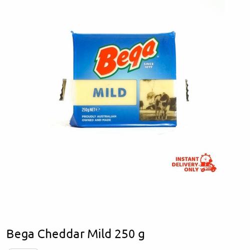 Jual Bega Cheddar Mild 250 g | keju | olahan | cheese | parmesan ...