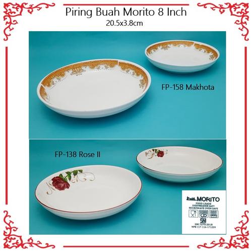 Jual Piring Buah/Piring Sayur/Piring Sajian Morito FP-138/FP-158 8 Inch ...