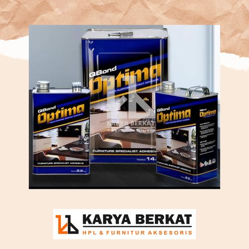 Jual Lem Kuning HPL Qbond Optima 2.5kg - Kota Kediri - toko Karya ...