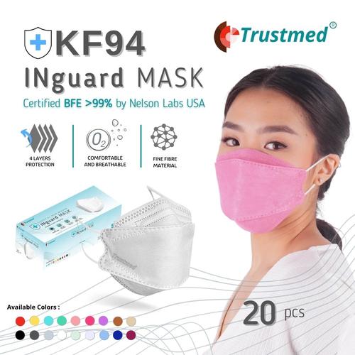 Jual Trustmed KF94 Inguard Mask 4 ply | Candy Pink - Kota Surabaya ...