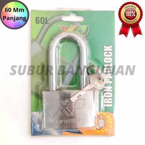 Jual Gembok 60 Mm Leher Panjang / Gembok Pagar / Gembok Rumah - Kota ...