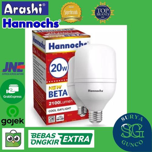 Jual Lampu LED Hemat Energi Capsule Bulb Hannochs Beta 20W Putih ...