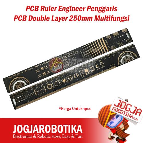 Jual PCB Ruler Engineer Penggaris 25cm PCB Double Layer 250mm ...