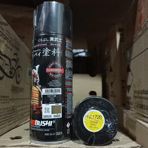 Jual samurai paint/pilox kuning 1728 400ml - Kota Malang - samurai cat ...