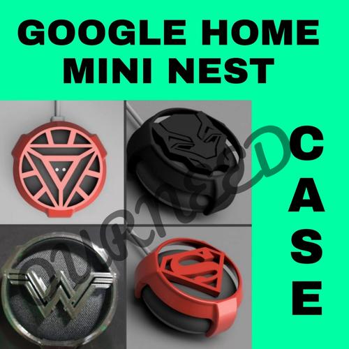 Jual Google Home Mini Nest Case Avenger Casing - Black Panther ...