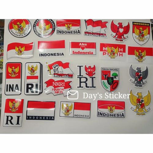 Jual Sticker Bendera Indonesia Eceran - 2 - Jakarta Barat - Day's ...