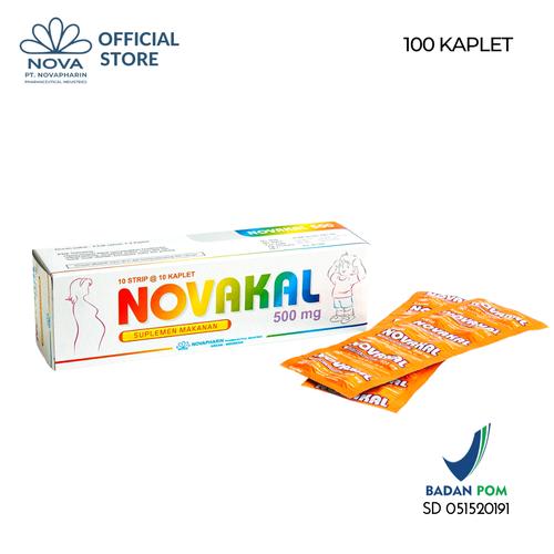 Jual NOVAKAL BOX / NOVAKAL BOX 50mg / KALSIUM LAKTAT - Kota Surabaya ...