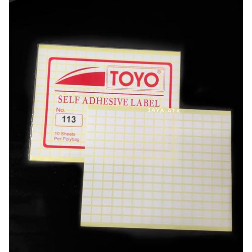 Jual STIKER LABEL NAMA MINI PUTIH KECIL 113 9 X 12 MM STICKER ISI 10 ...