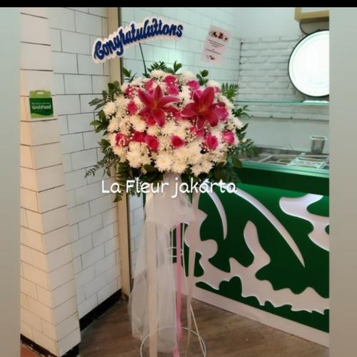 Jual bunga standing wedding, bunga papan , standing flower sukses ...