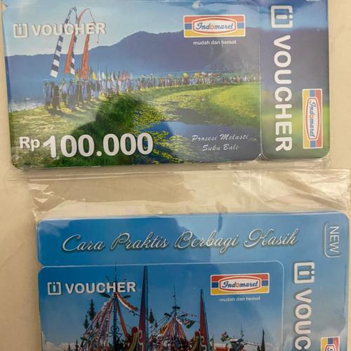 Jual voucher indomaret 100 ribu exp 31 des 2022 - Jakarta Utara ...