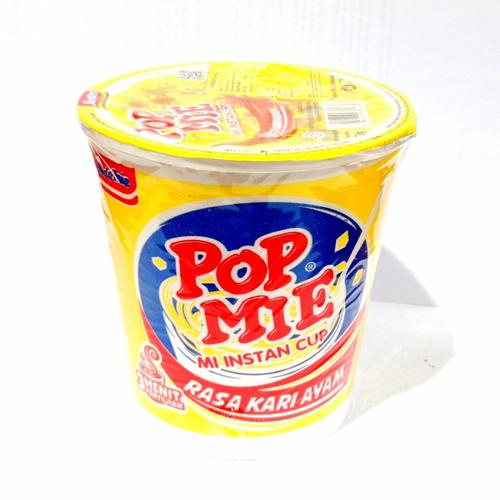Jual POP MIE KUAH KARI AYAM CHICKEN CURRY NOODLE POPMIE 75GR SATUAN ...