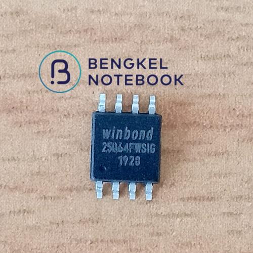 Jual IC BIOS Winbond W25Q64FWSIG W25Q64FWSSIG 1.8v 8MB + FLASH - Kota Medan - BengkelNotebook ...