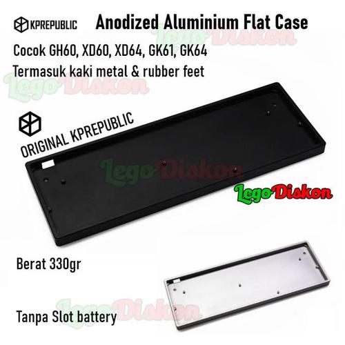 Jual Gh60 Aluminium Anodized Mechanical Keyboard Case - Kprepublic Case ...