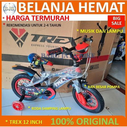 Jual Sepeda Anak 12 inch TREX Ban JUMBO pompa - Kab. Bekasi - BJ bike ...