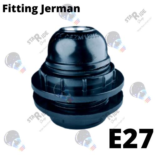 Jual Fiting Jerman Gantung Dudukan Meja Rumah Lampu E27 E 27 Double ...