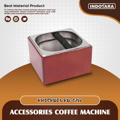 Jual Tempat Ampas Kopi / Knock Box Coffee with Solid Wood - KB02W - Kab ...