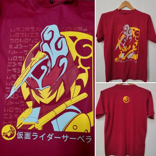 Jual T-SHIRT KAOS BAJU KAMEN RIDER SABELA SABER - Merah, XXL - Kab ...