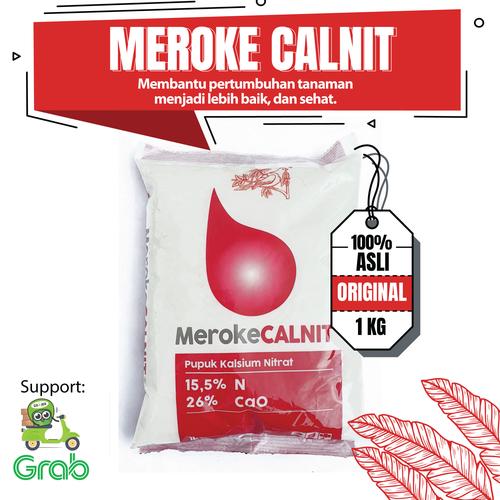 Jual Pupuk Meroke CALNIT Kalsium Nitrat untuk Nutrisi Tanaman ...