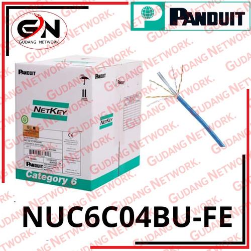 Jual Kabel Data UTP PANDUIT cat 6 NETKEY NUC6C04BU-C / PANDUIT Cat6 ...