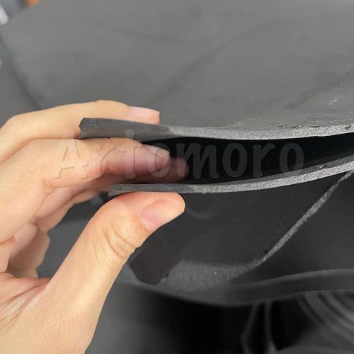 Jual Spon Ati / Eva Foam / Spon Busa Hati Hitam Tebal 2mm (220cm x ...