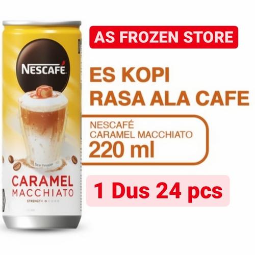 Jual Nescafe Kaleng Caramel Macchiato 220ml / Nescafe can Caramel ...