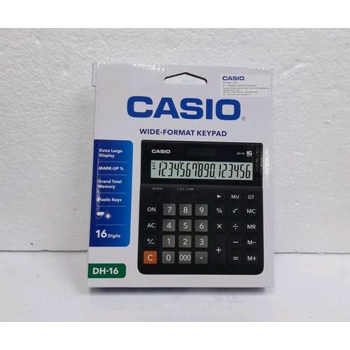Jual Kalkulator Casio 16 Digit DH-16 / Calculator Casio DH-16 Besar ...