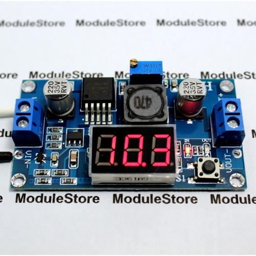 Jual LM2596 3A Step Down DC Adjustable Voltage Regulator LCD Display ...