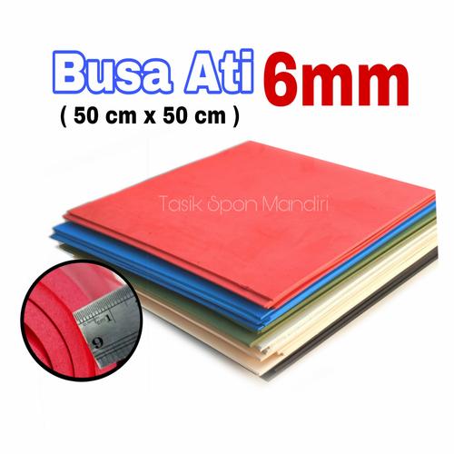 Jual Busa Ati 6mm 50x 50cm / Eva Spon / Busa Ati Tebal / Spon Karet ...