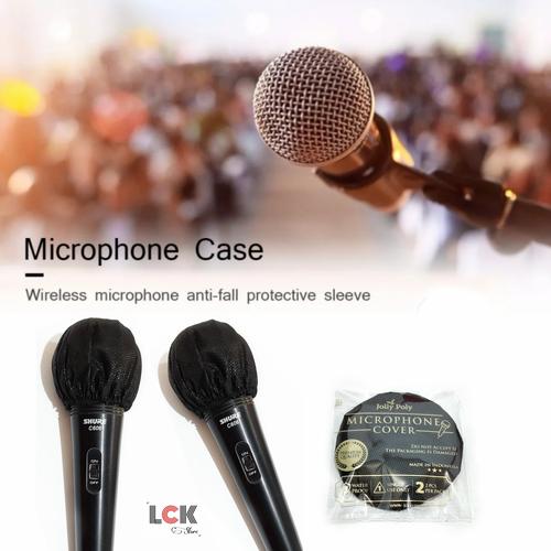 Jual Sarung Mic 100 pcs/ cover tisu mic /busa microphone/sarung ...