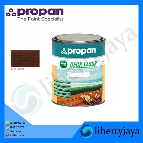 Jual 1lt EDL-601 Twilight Teak Deck Lasur Cat Lantai Kayu PROPAN ...