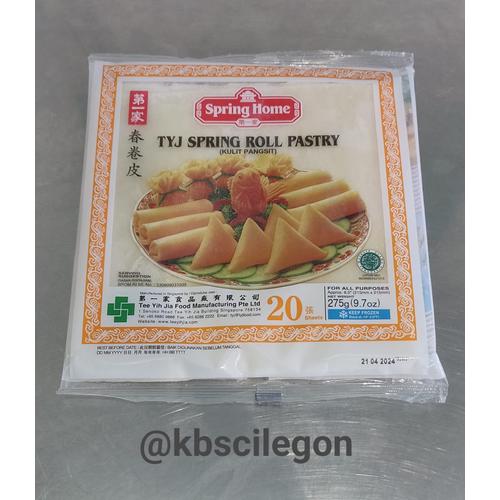 Jual TYJ OS Spring Roll Skin Pastry Kemasan 270gr (20 Sheets) - Kota ...