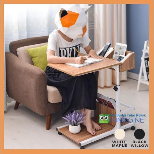 Jual Meja Laptop Drawer Cabinet Laptop Table Meja Portable Lemari ...