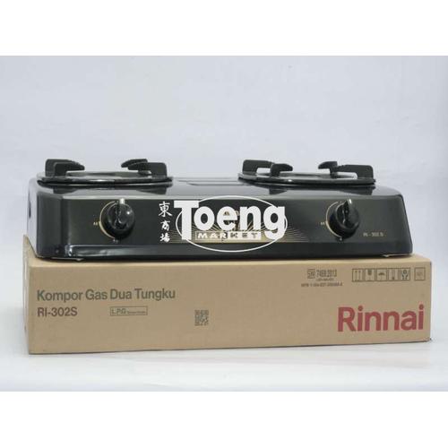 Jual KOMPOR GAS RI-302S RINNAI / KOMPOR 2 TUNGKU RINNAI - Kota Surabaya ...