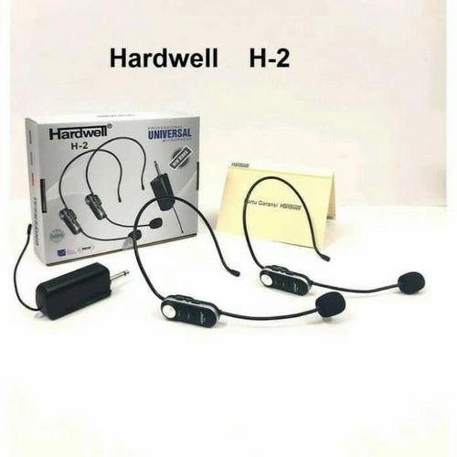 Jual Mic wireless headset HARDWELL H 2 H2 bando Telinga Original ...