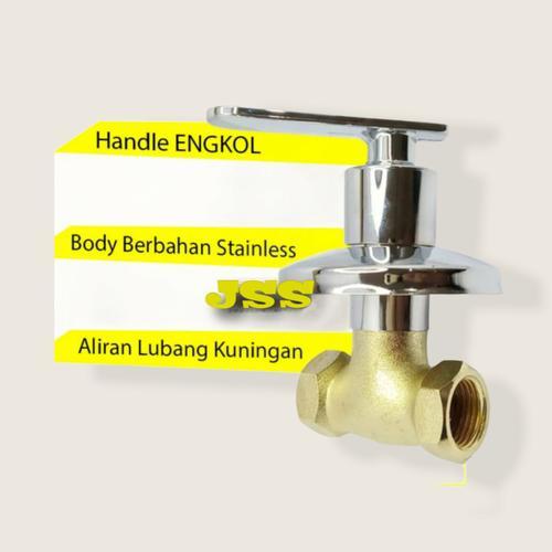 Jual Stop kran shower tanam kran dinding kran 1/2 inch keran air 1098 ...